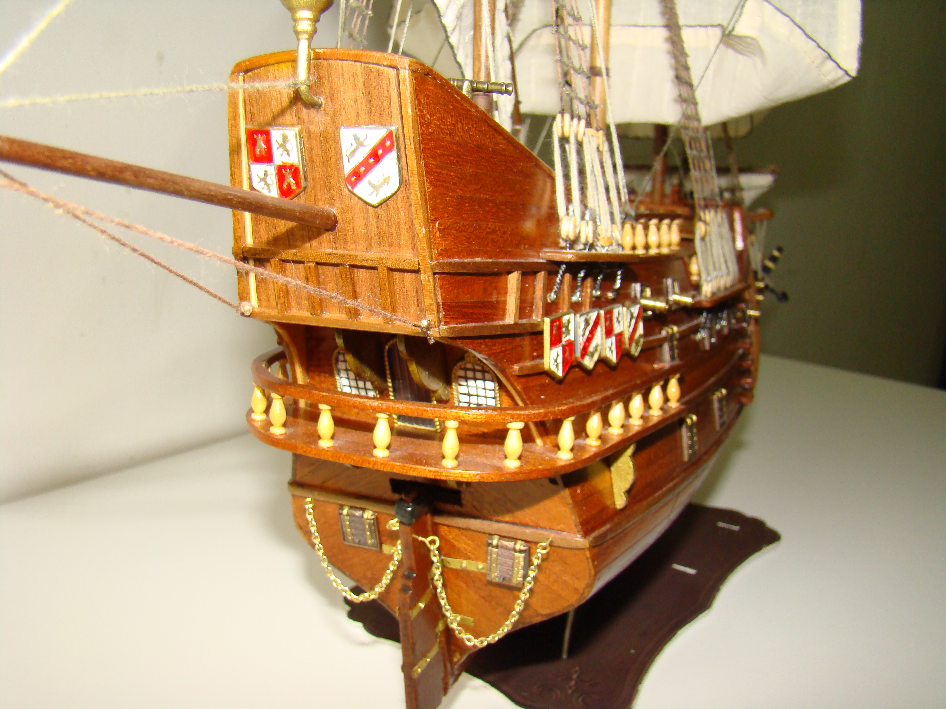 GALEÃO ESPANHOL SAN FRANCISCO II MINIATURA KIT ESC.:1/90 ...